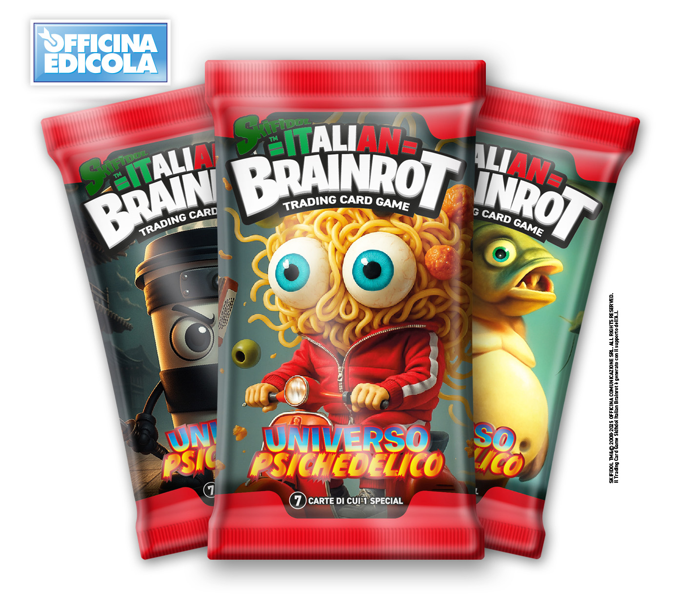Skifidol IN EDICOLA! Italian Brainrot, il gioco di carte collezionabili ...